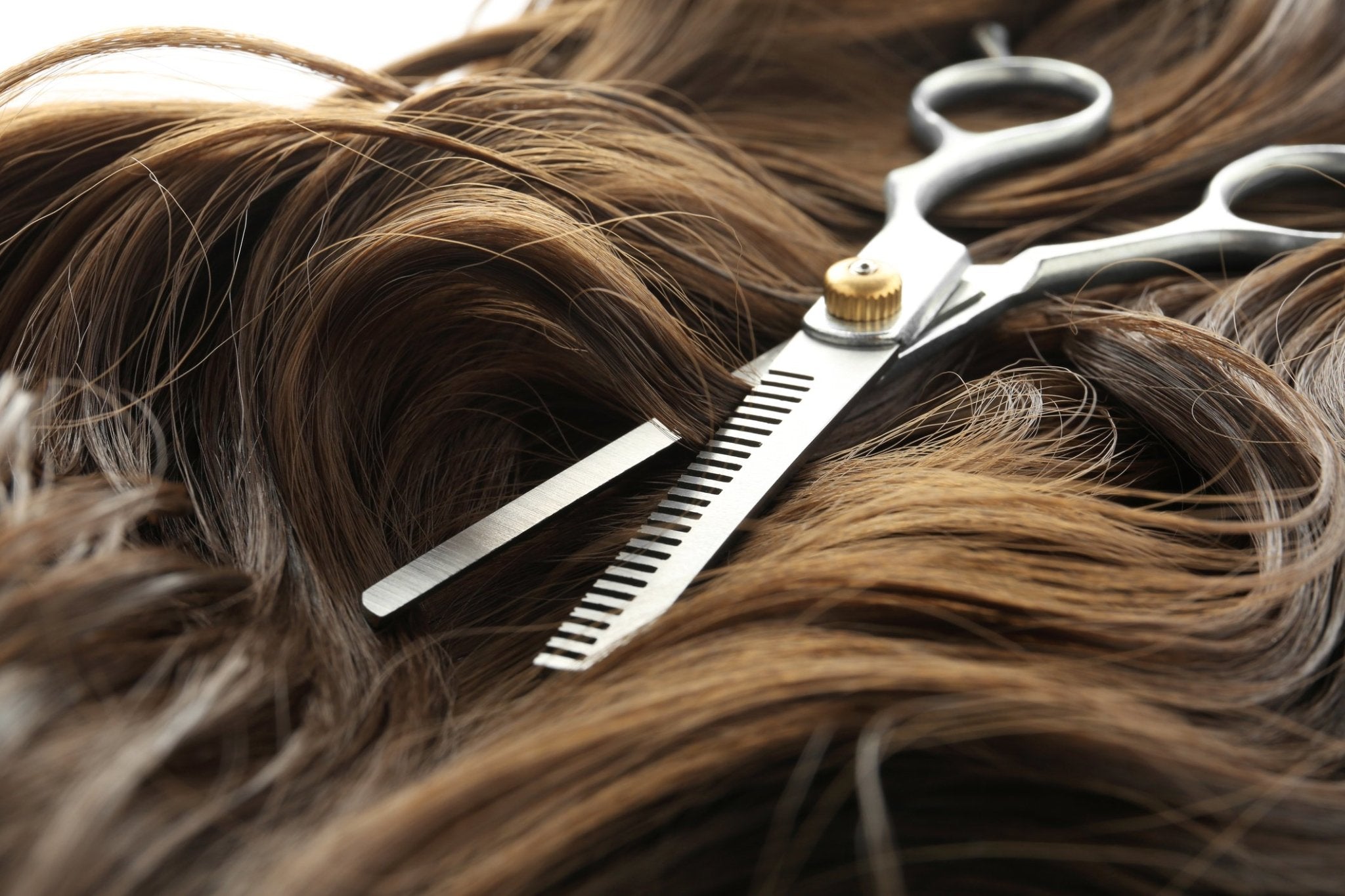 Thinning Scissors Before And After
