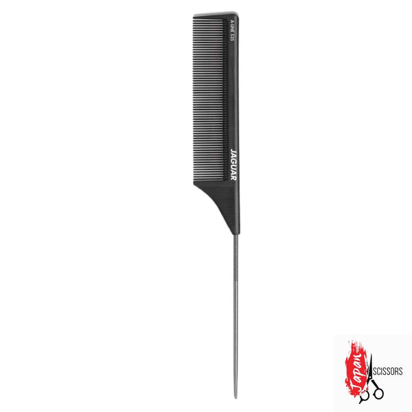 Jaguar A-Line Comb Black A535: Professional Ionic Metal Pin Tail Comb ...